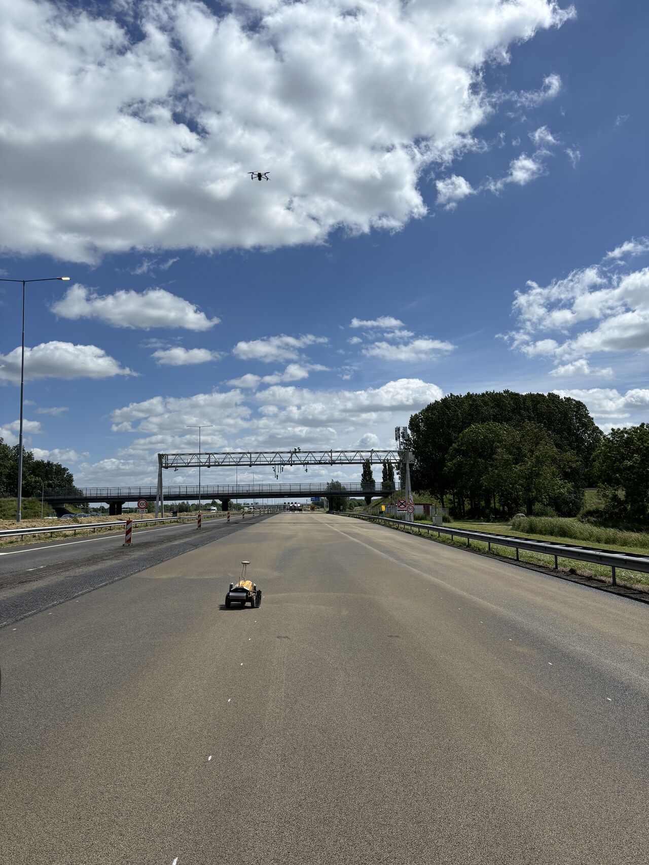 Utilisation d'un Robot Plotter et d'un Road Profiler sur l'autoroute ...